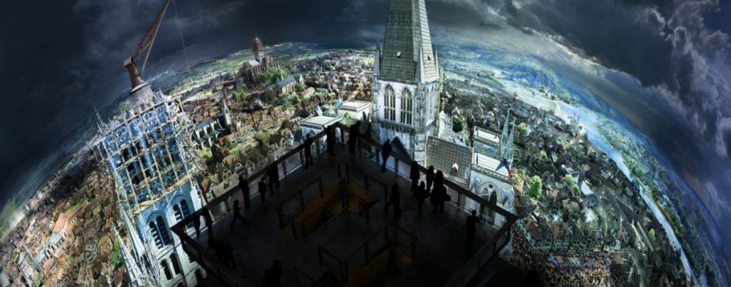 Panorama XXL mostra Rouen medieval com detalhes - TurismoETC