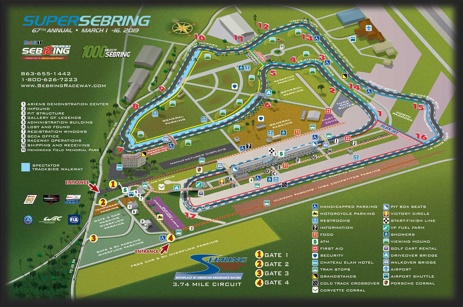 O que fazer em Sebring na Flórida